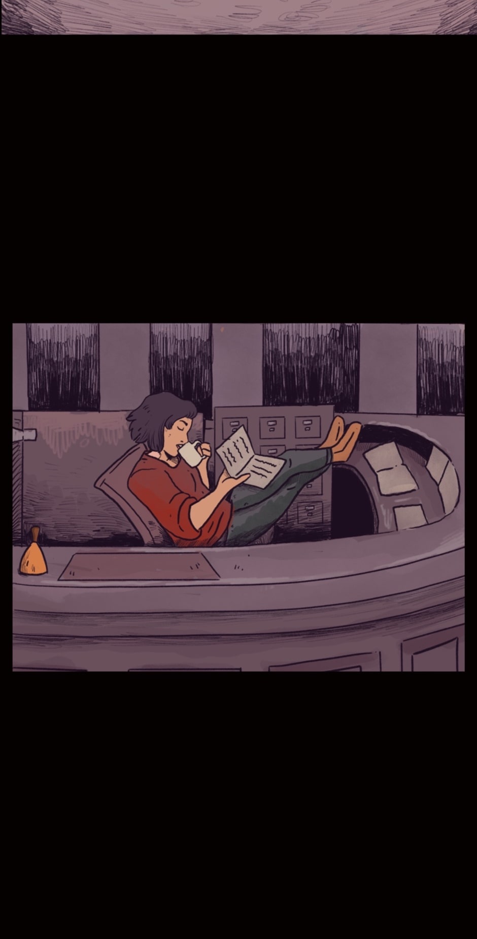 Read The Vampire Librarian :: Part 2 | Tapas Community