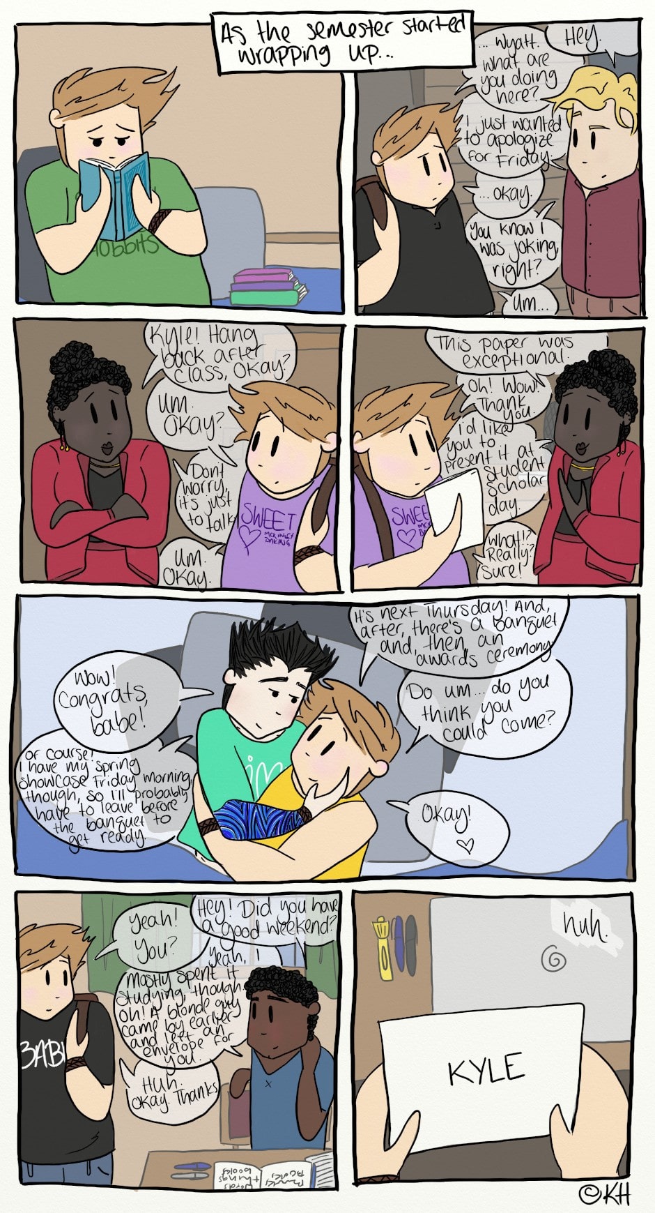 Read Here's What Happened :: As the Semester Started Wrapping Up ...