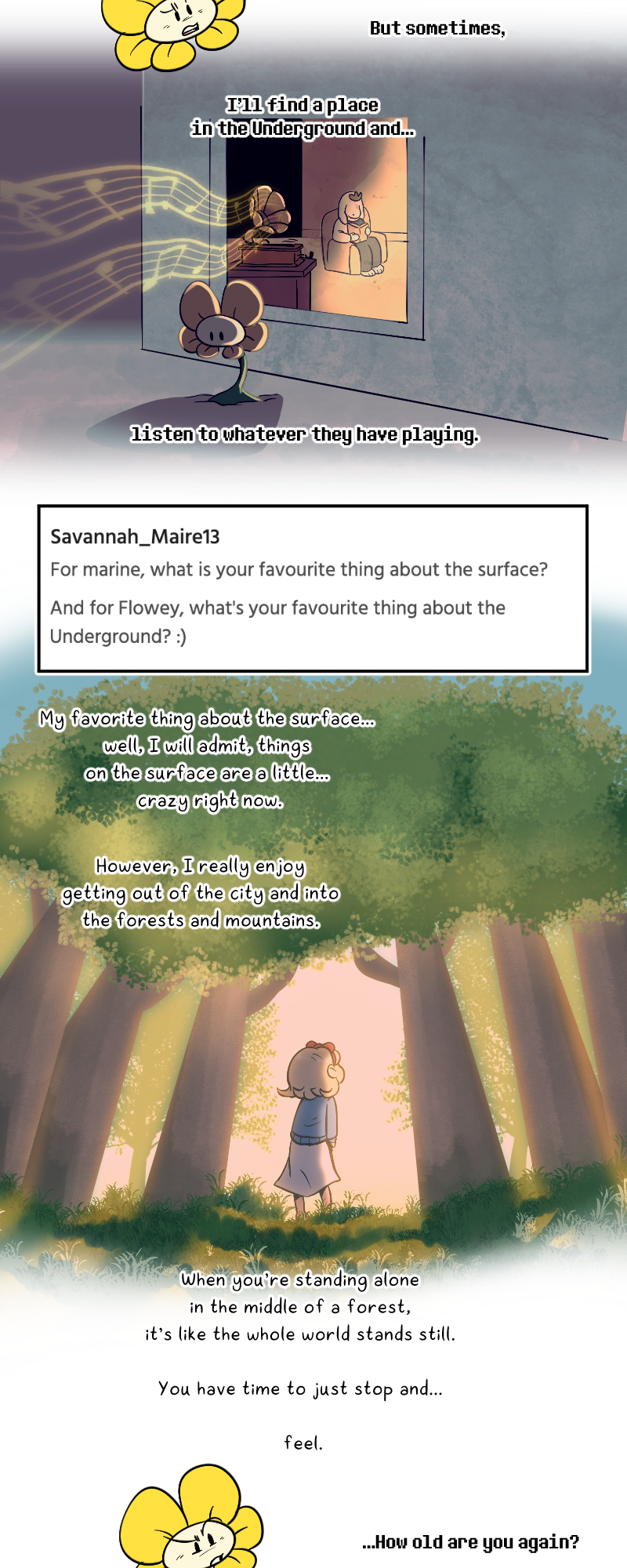 Read The First Human - An UNDERTALE Prequel AU :: TFH - Q&A SPECIAL ...