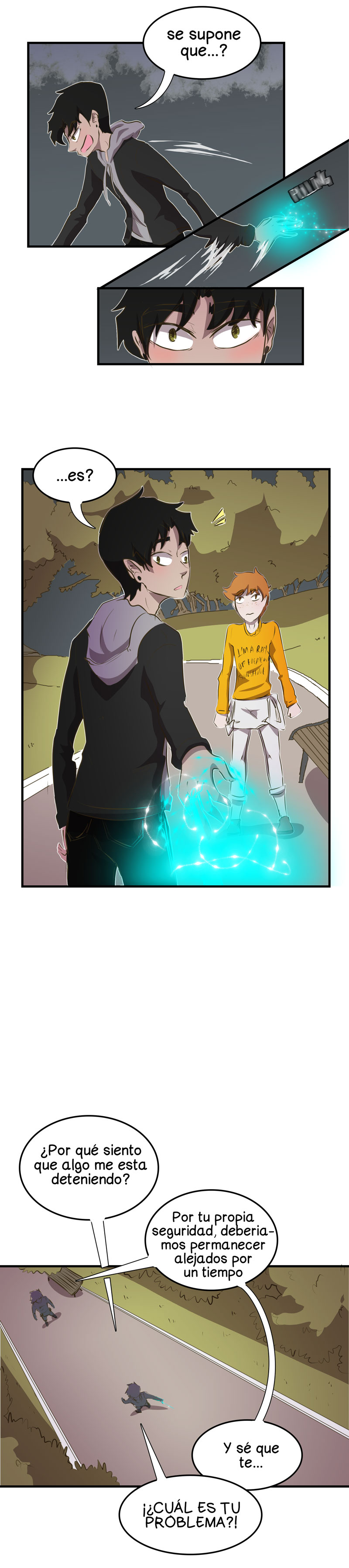 Read That Awkward Magic! (ESP) :: CAP 25 - Parte 4 | Tapas Comics