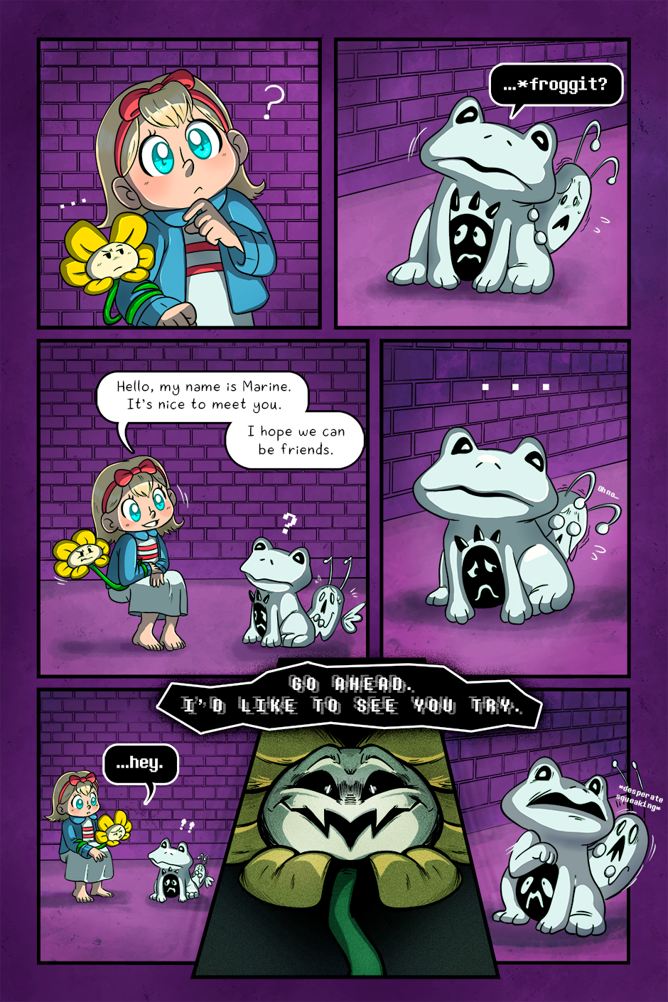Read The First Human - An UNDERTALE Prequel AU :: TFH - CHAPTER 1 ...