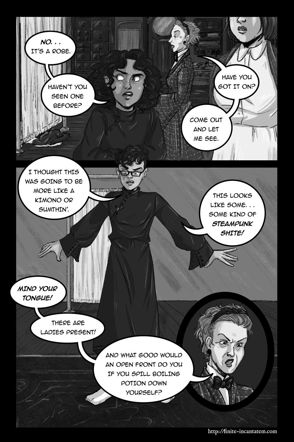 Read Finite Incantatem :: Chapter 4: Page 24 | Tapas Community