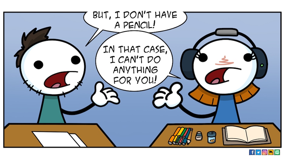 Read Lily Spectrum :: Borrowing a pen | Tapas Comics