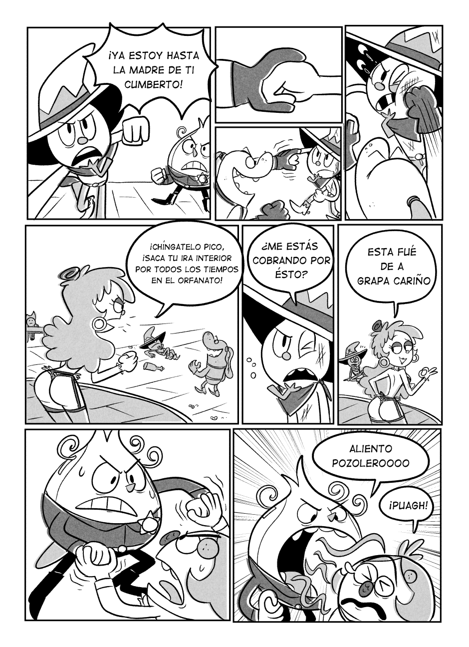 Read Hot Salsa (ESP) :: Capítulo 1: Pico Salcedo (Parte 2) | Tapas Comics