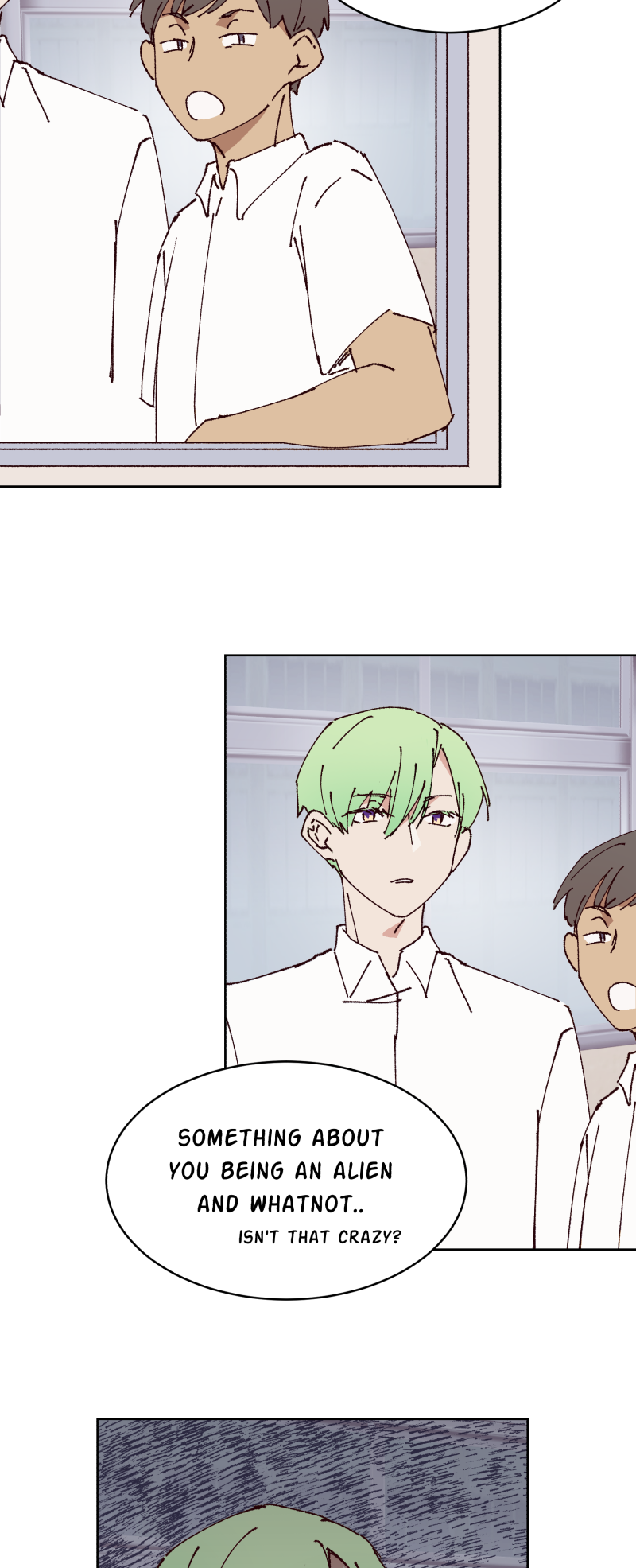 Read Nere is an Alien :: 6: My Classmate is an Alien 6 | Tapas Community