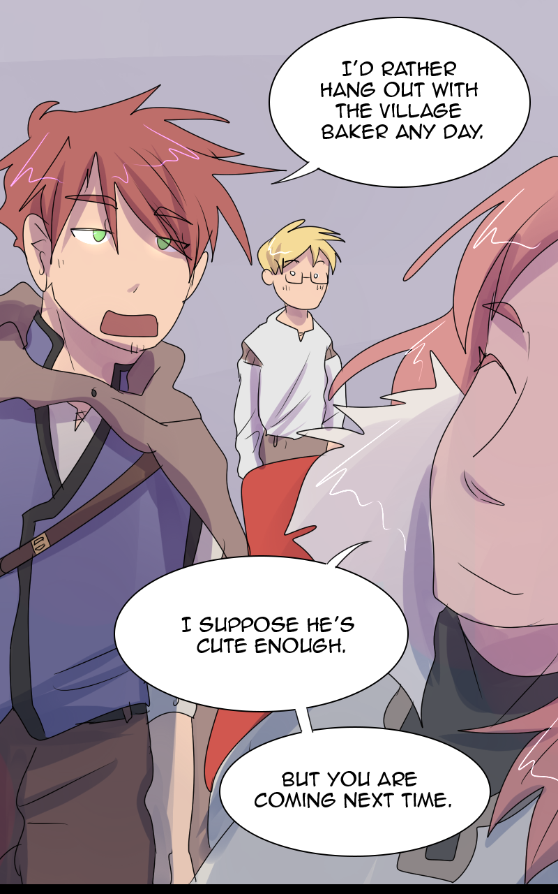 Read Tied in red: Tangled :: Intermission: Dragon Heartstrings 2/2 | Tapas Comics