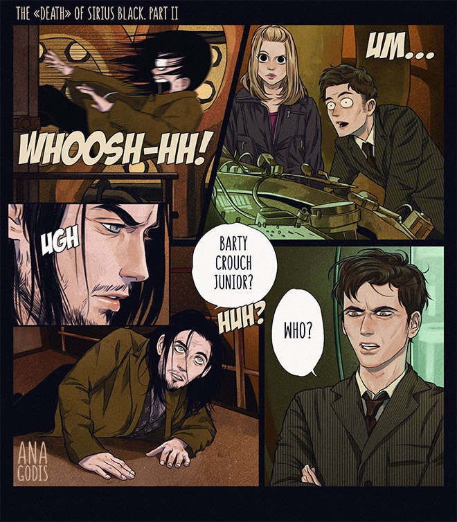 Read HP: Fan Comics from Ana :: The "Death" of Sirius Black | Tapas Comics