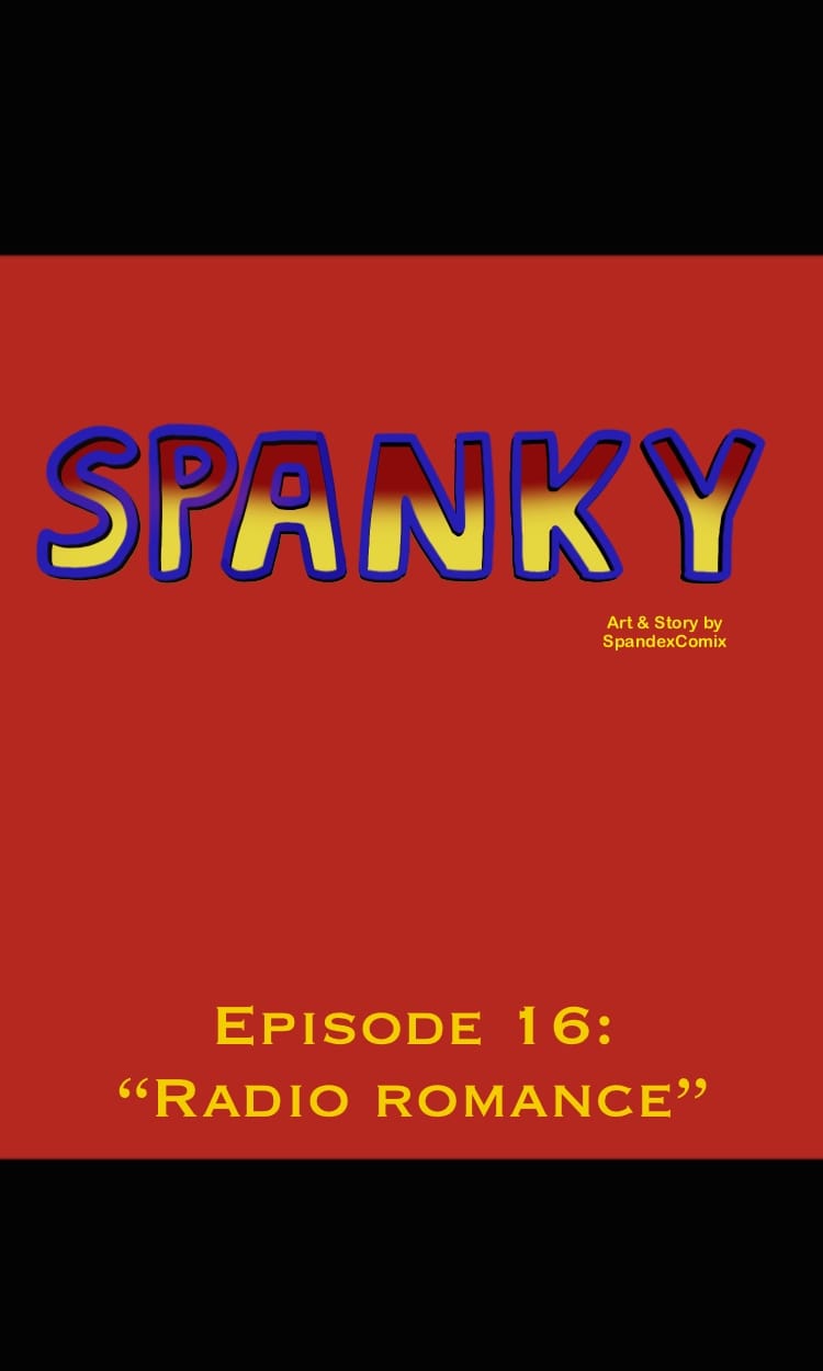 Read Spanky in the Spandexverse :: 16. Radio Romance | Tapas Comics