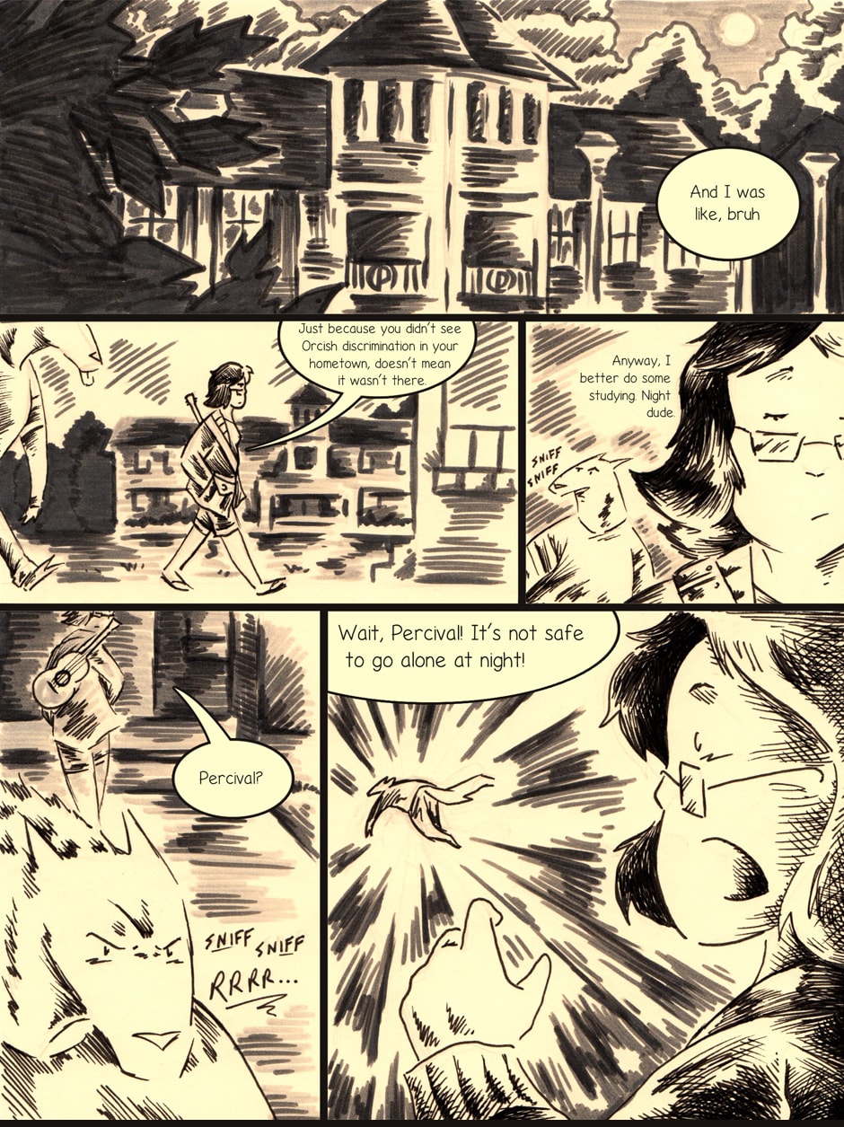 Read Magic School :: Lydia vs Sid (pt. 1) | Tapas Comics