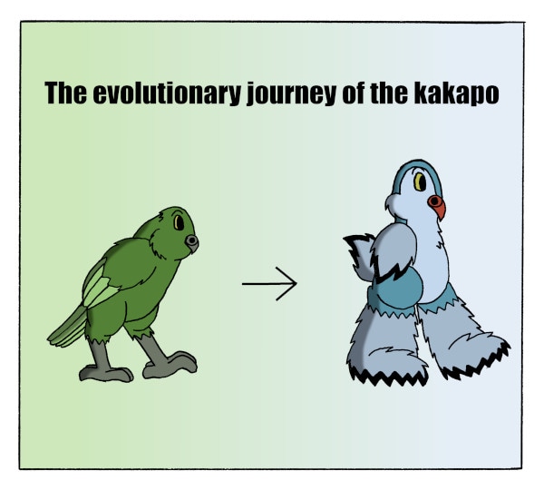 Read Word is the Bird :: Evolution of the Kakapo | Tapas Community