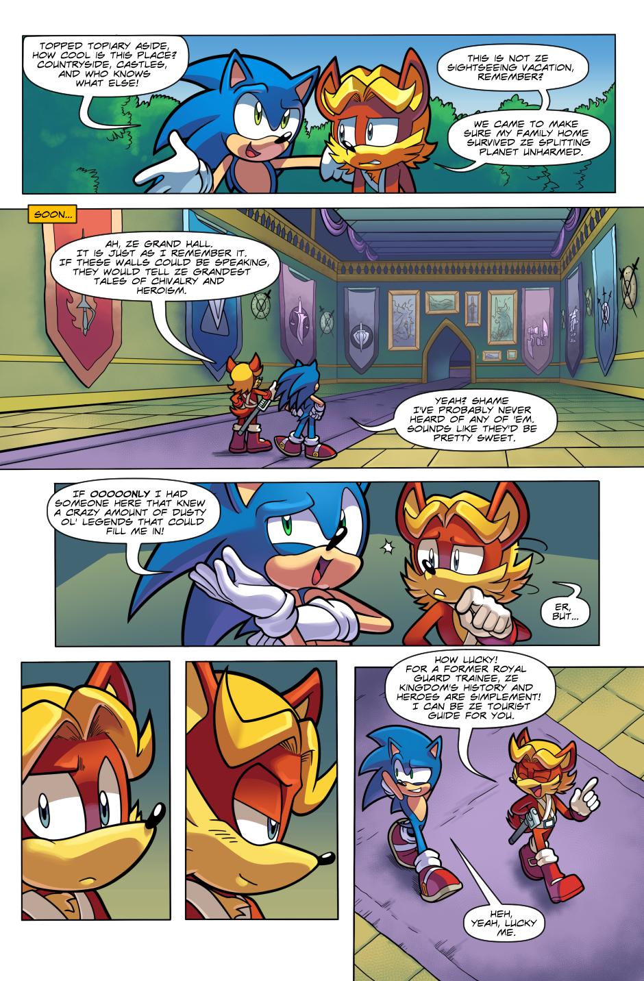 Read Archie Sonic Restoration :: Sonic Universe #95 - Fan Restoration ...