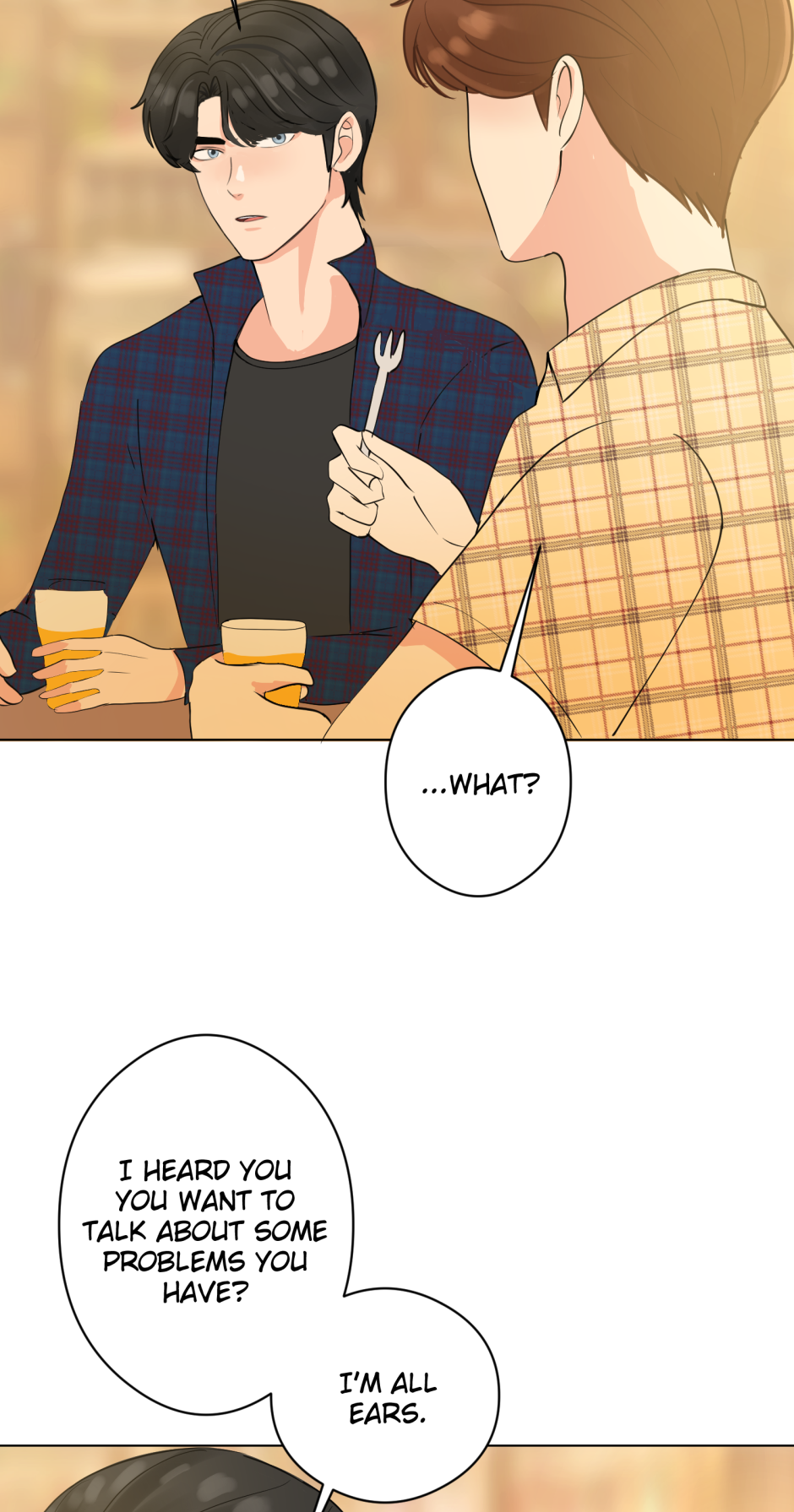 Read Undos and Drunken Kisses :: Chapter 2 (1): I think you're cute | Tapas Comics