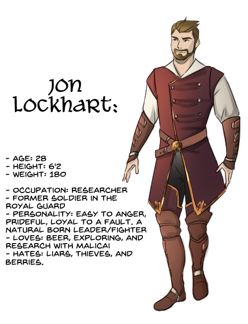 Read Lockhart :: Character Bio: Jon Lockhart | Tapas Comics