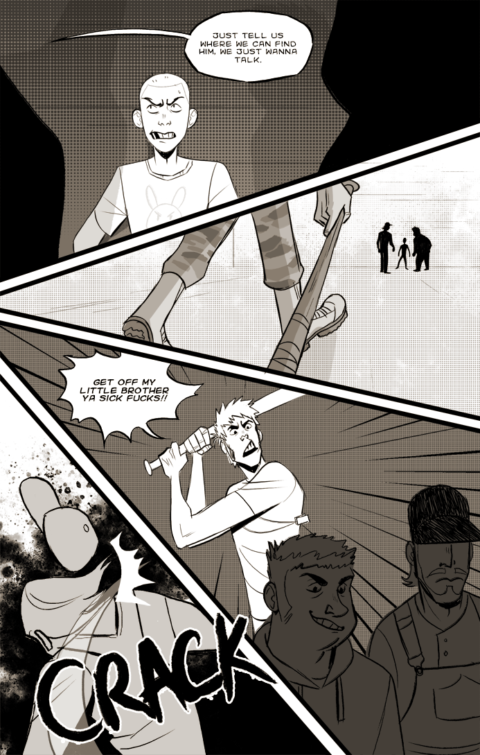 Read Long Exposure :: MINI COMIC: switchblade pt. 2 | Tapas Community