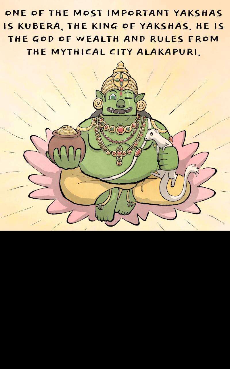 Read Bite-Sized Bestiary :: Yaksha & Yakshini (India) | Tapas Community