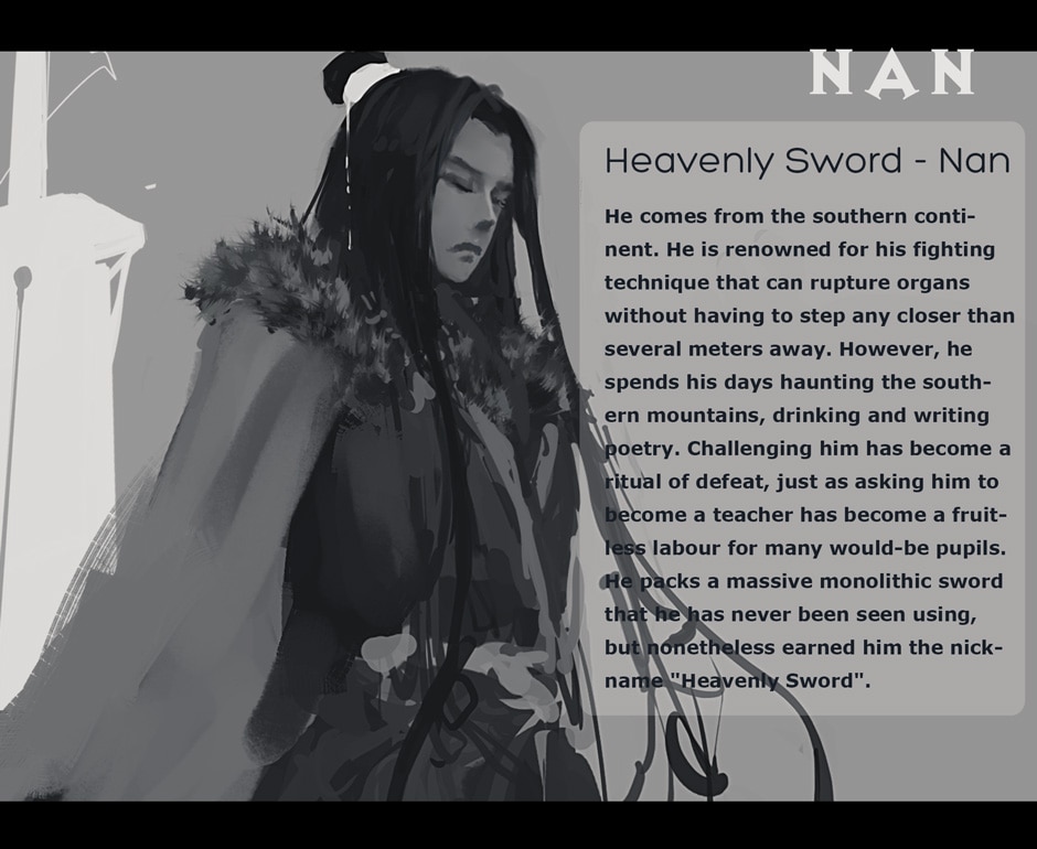 Read GhostBlade :: Character Intro - The Six | Tapas Community