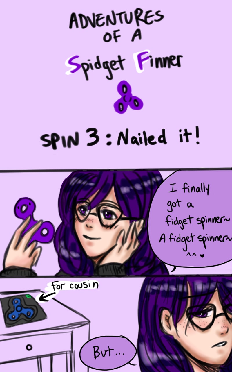 Read Adventures of a Spidget Finner :: SPIN 3 - Nailed it! | Tapas Comics