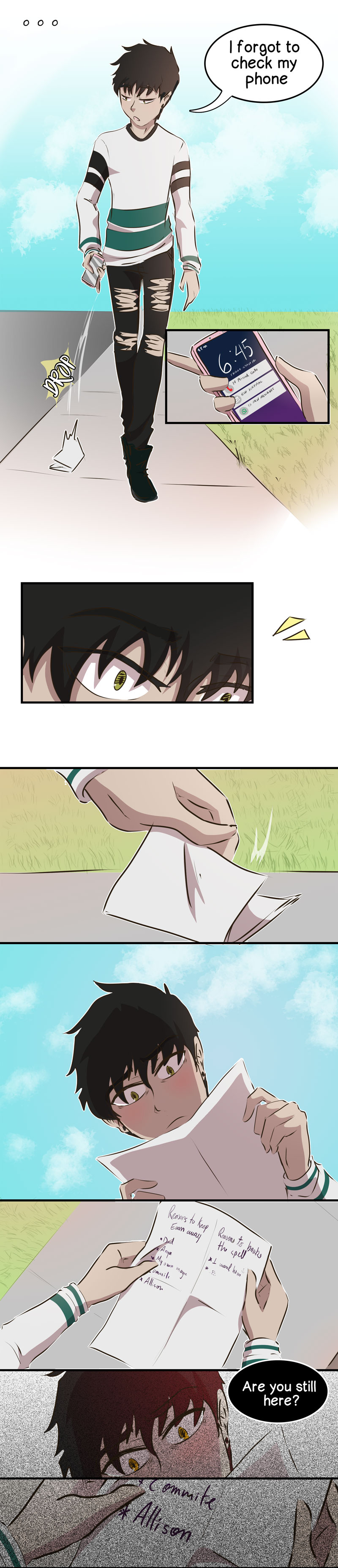 Read That awkward magic! :: Chapter 30 - Part 3 | Tapas Community