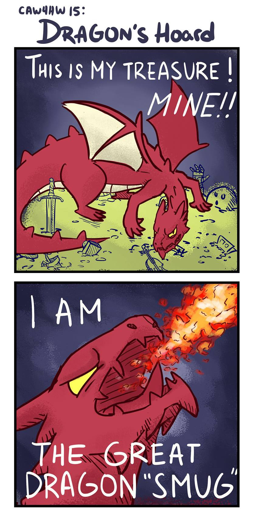 Read CAW4HW - A comic a week for 100 weeks :: Dragon's Hoard | Tapas Comics