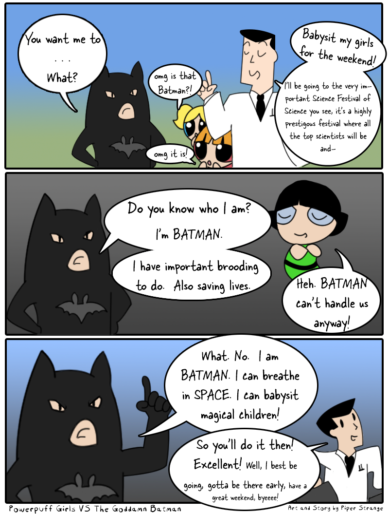 Read Powerpuff Girls VS The Goddamn Batman :: Powerpuff Girls VS Batman ...