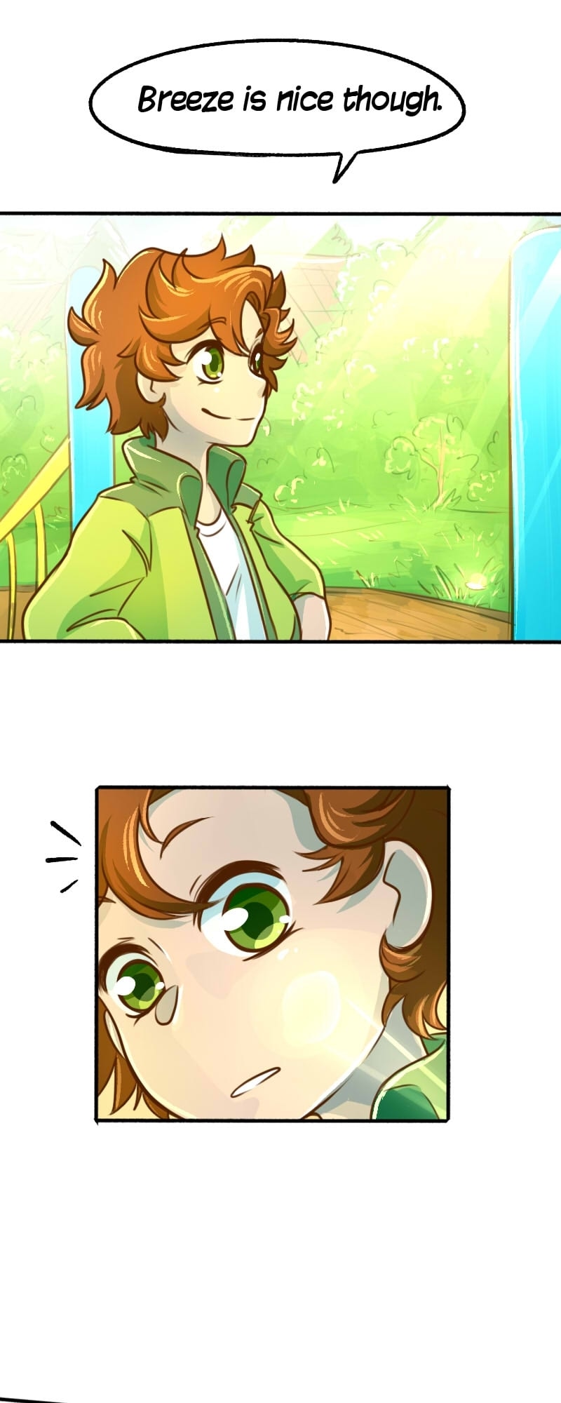 Read Spontaneous World Shifting :: A Thing In The Grass | Tapas Comics