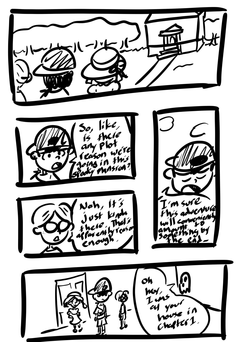 Read Strawberry Tofu Theater - An EarthBound Beginnings Parody Fan-Comic (2016) :: Chapter 3 ...