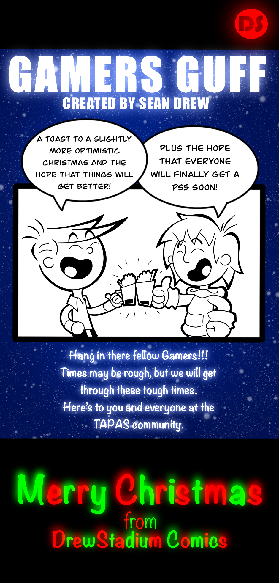 Read Gamers Guff :: CHRISTMAS HOPES AND DREAMS | Tapas Comics