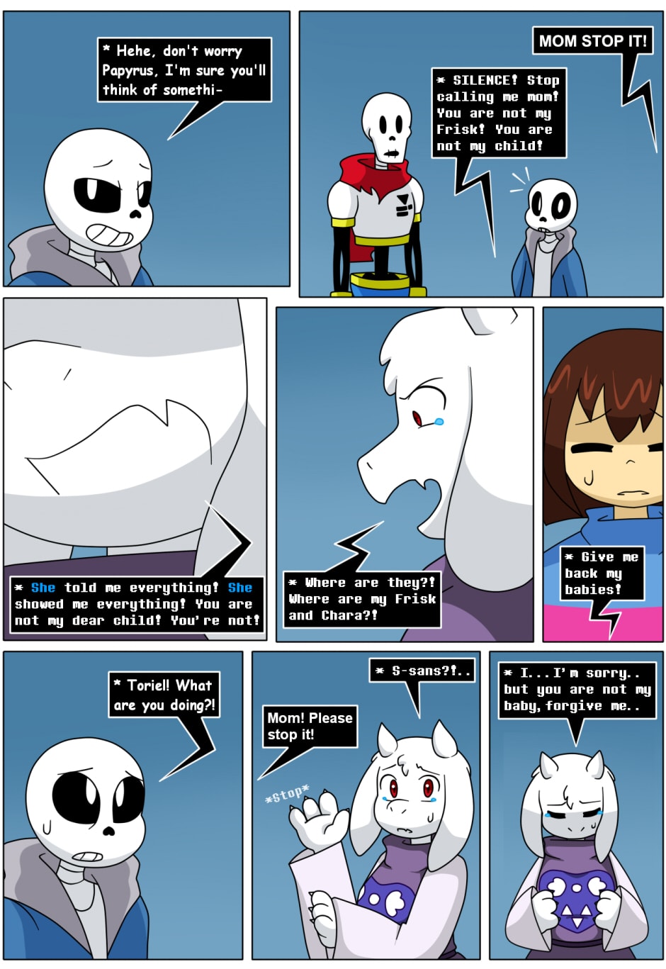 Read THE PLAYER - Evervoid AU (Undertale). :: [SEASON.1 // Page #41-45 ...