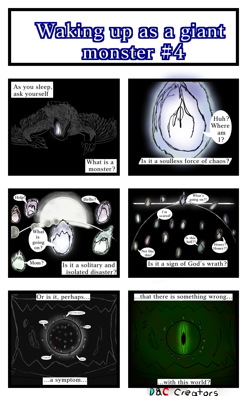 Read Waking up as a Giant Monster :: #4: Dreaming (a nightmare ...