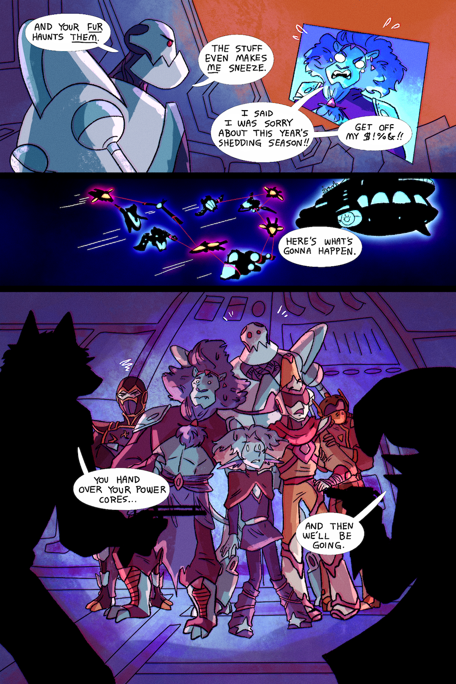 Read Starlight Brigade: the Series :: Who Let the What Out? | Tapas Community