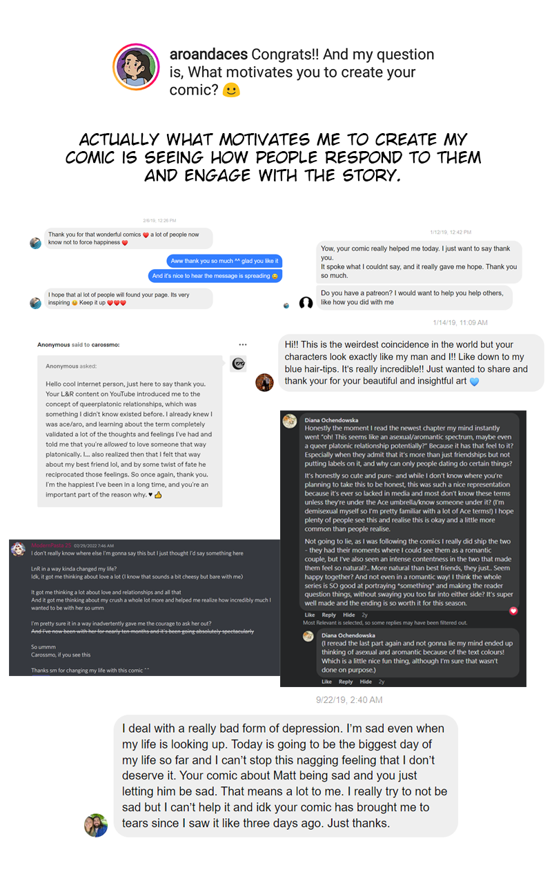 Read LnR :: Q&A with the Author (Inksgiving Goals Unlocked) | Tapas Community