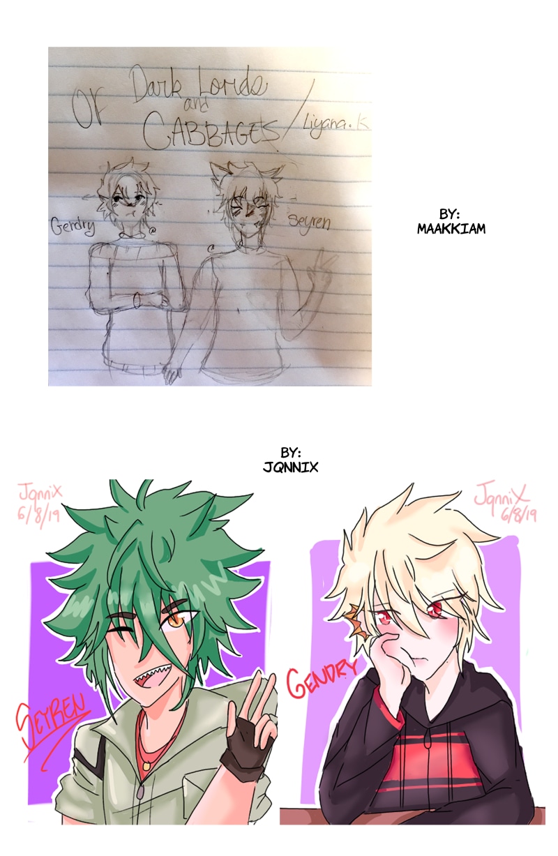 Read Of Dark Lords and Cabbages :: Fanart Feature #5 | Tapas Community