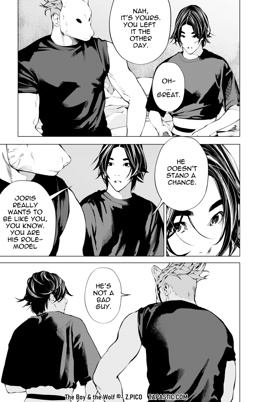 Read The Boy & the Wolf :: Chapter 10 | Tapas Community