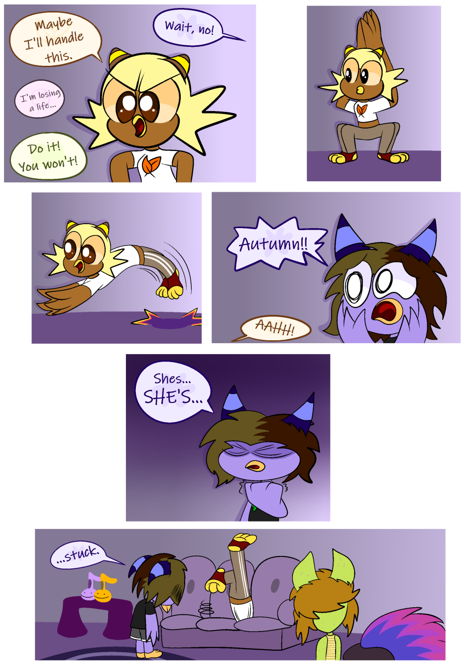 Read Free Fall :: S1- C1: Terrifying Awakening - PART 1 | Tapas Community