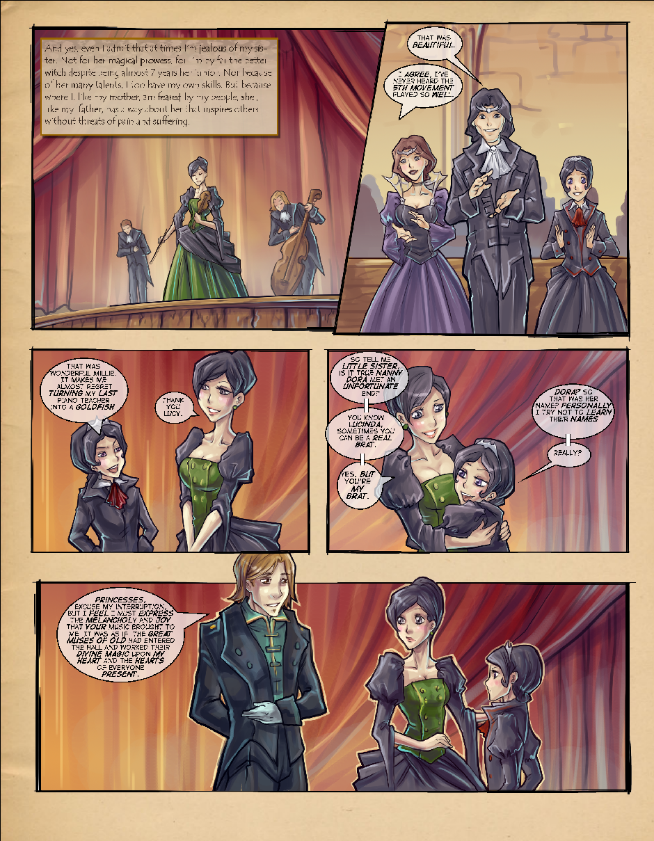 Read Princess Lucinda: Black Rose of The Empire :: A growing unkindness ...