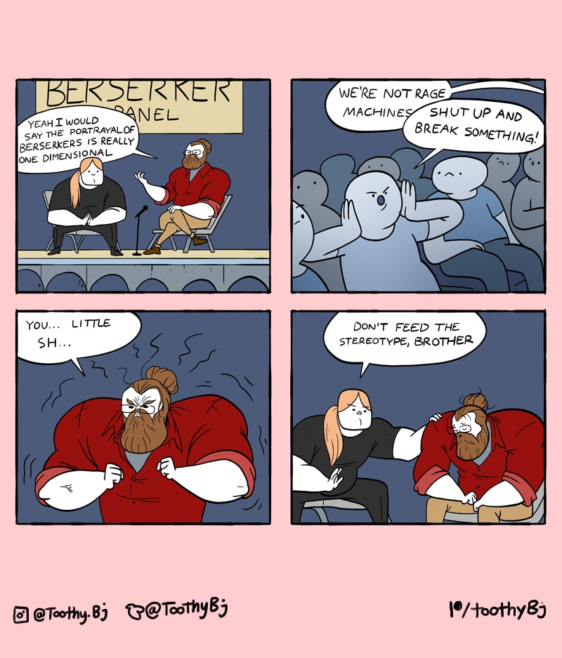 Read ToothyBj :: Berserker | Tapas Comics