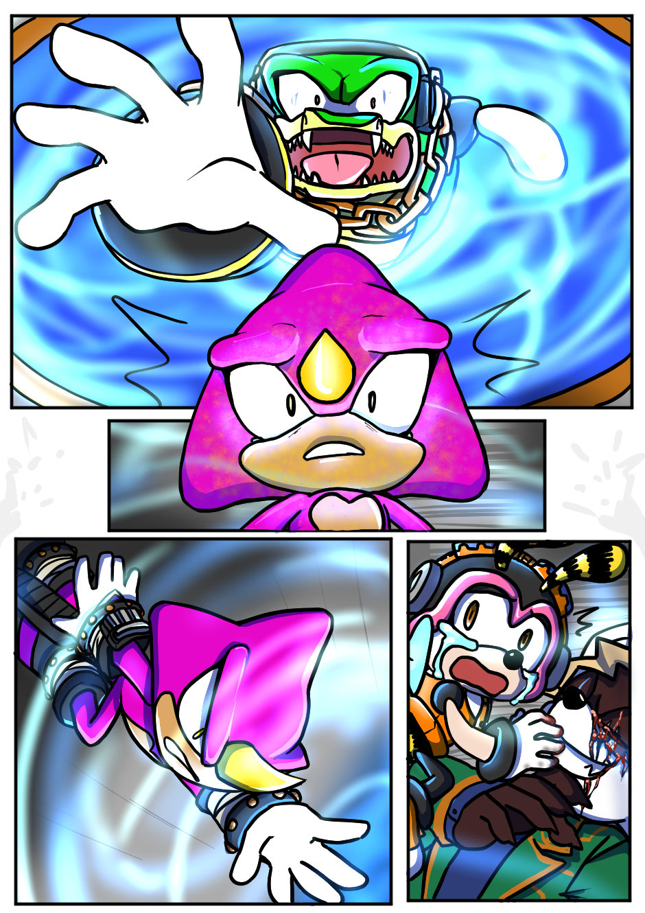 Read Team Chaotix Detective Agency :: The Eyes of the Snake | Tapas ...