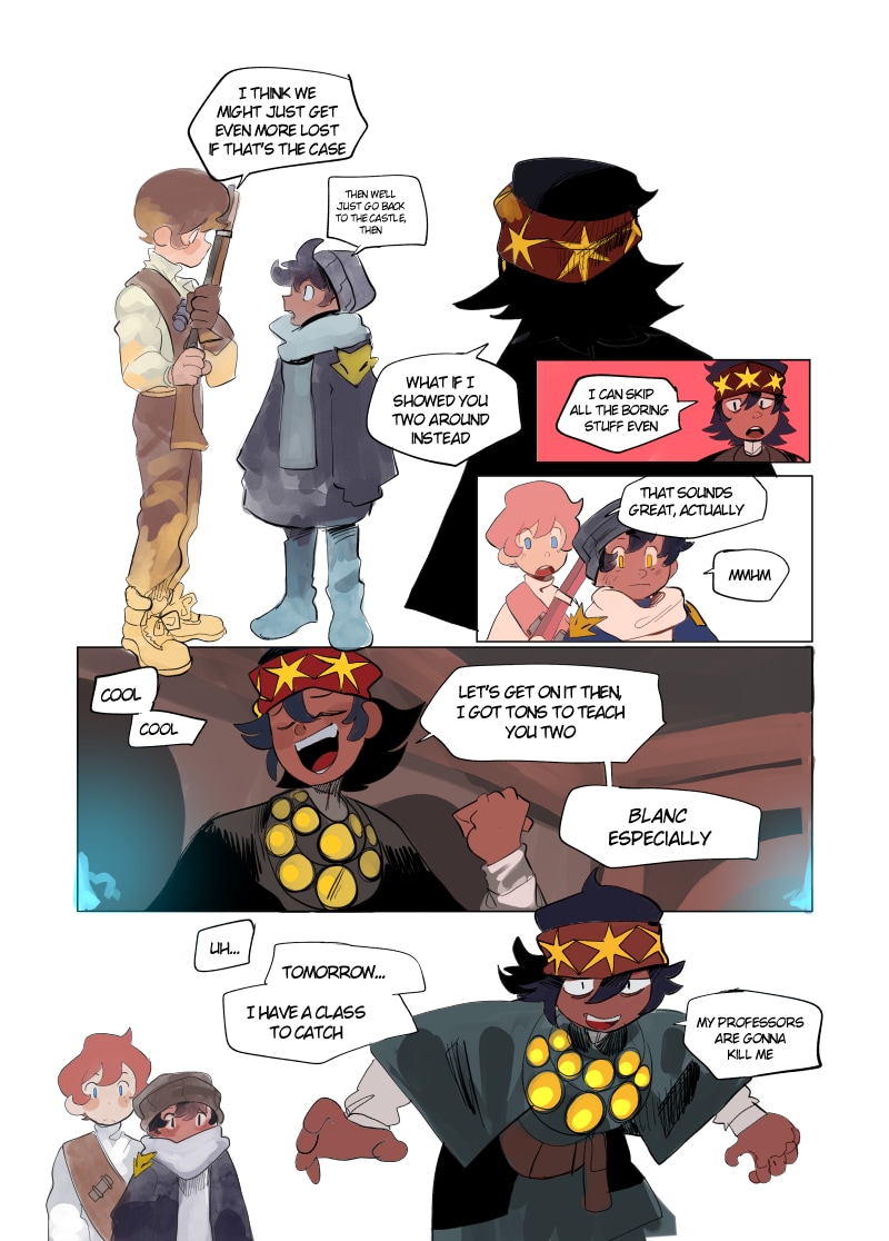 Read Knights of the Wandering Castle :: Chapter 7 FINALE | Tapas Community