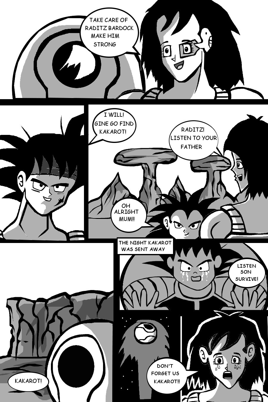 Read Dragon Ball R&R Fan comics :: DragonBall Pride Chapter 2 Part 2 ...