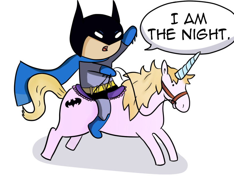 Read Theodd1sout :: Batman Riding a Unicorn | Tapas Community