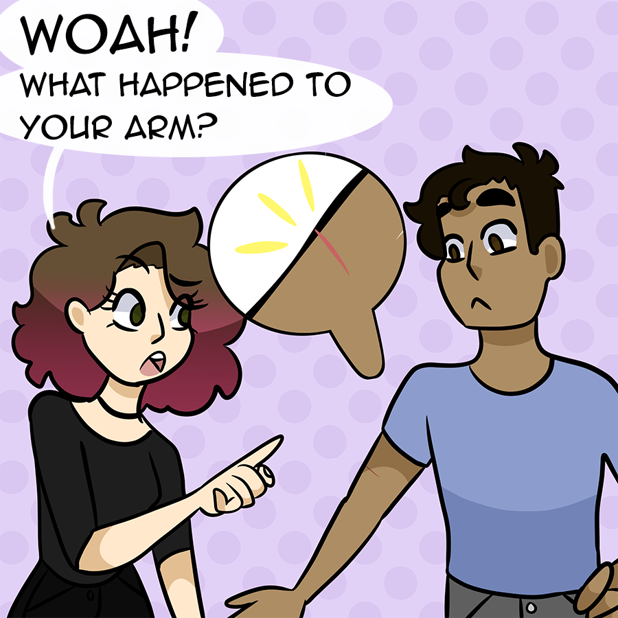 Read Violet Comics :: Bruises | Tapas Comics