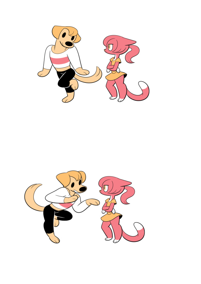 Read Stutterhug :: Cheering up Pup | Tapas Community