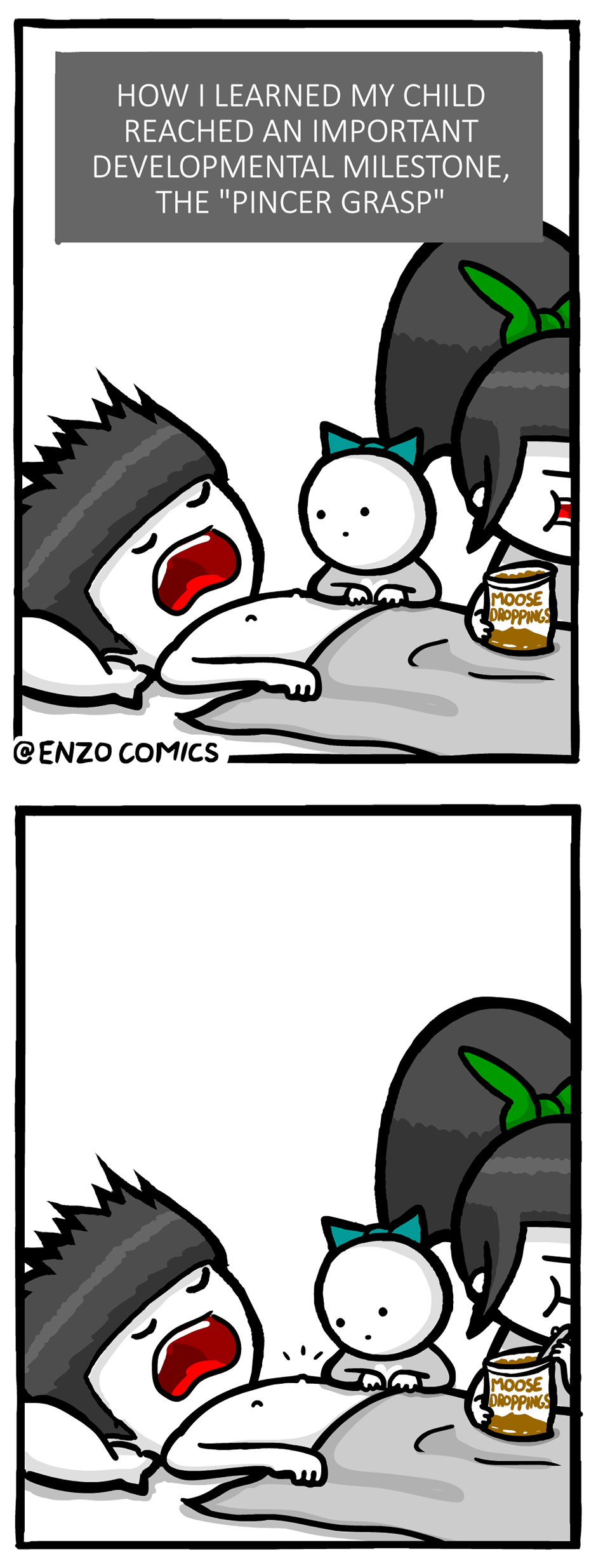 Read Cheer Up, Emo Kid :: Baby Milestone 2 | Tapas Community