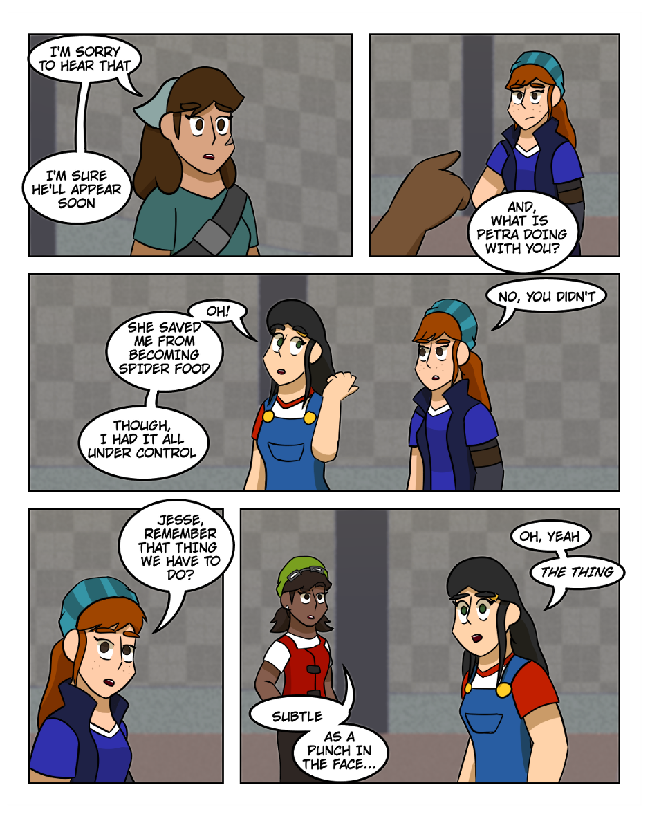 Read Minecraft Story Mode comic :: Endercon | Tapas Comics