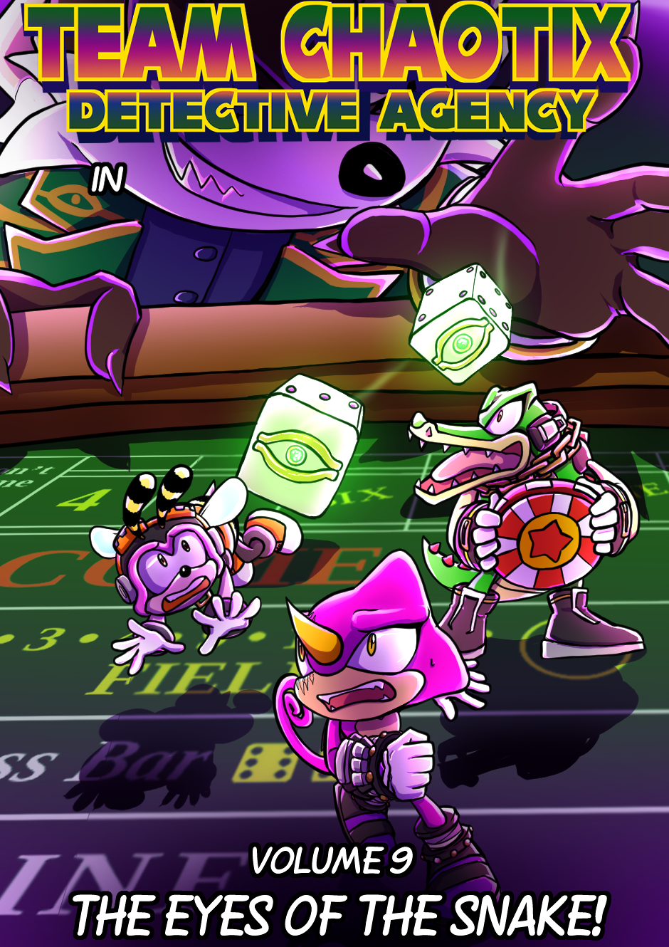 Read Team Chaotix Detective Agency :: The Eyes of the Snake | Tapas ...