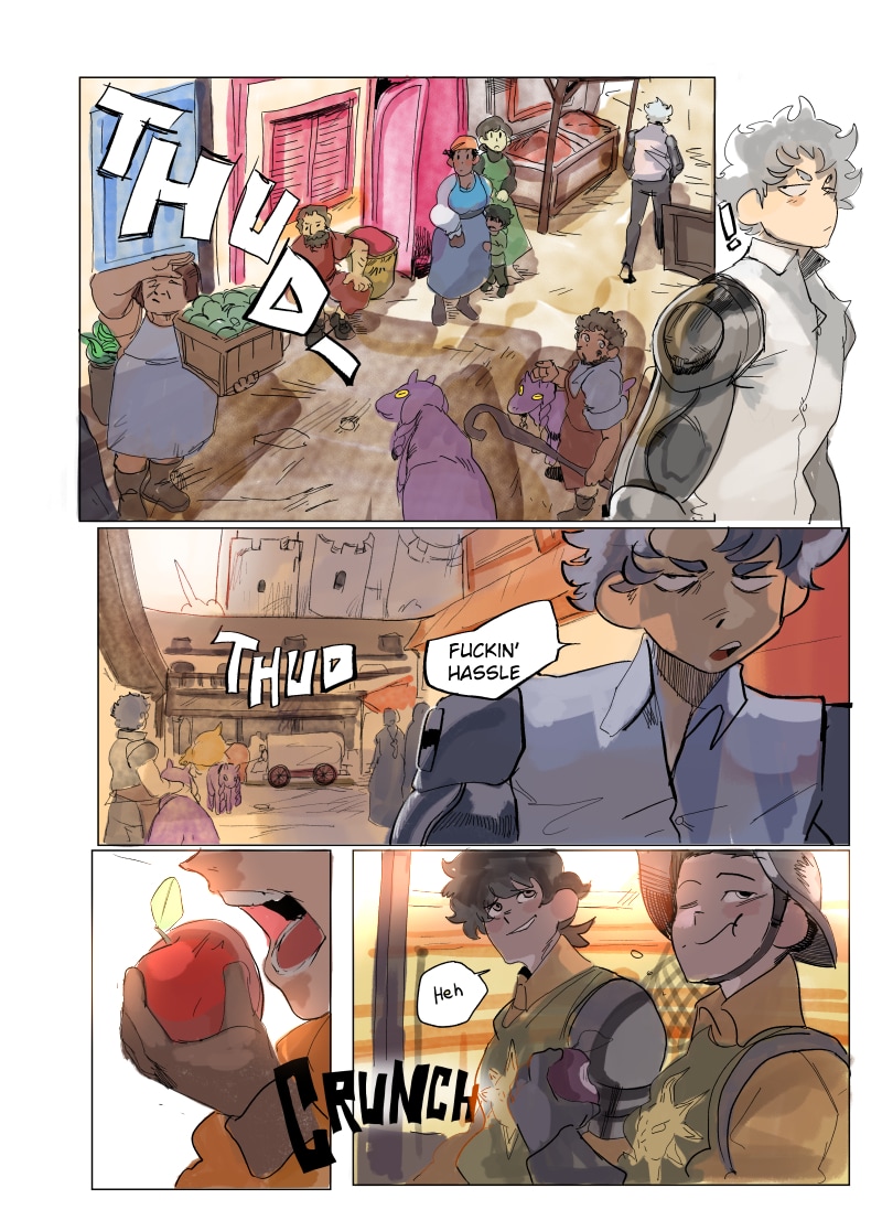 Read Knights of the Wandering Castle :: Chapter 5 pages 1-5 | Tapas Comics