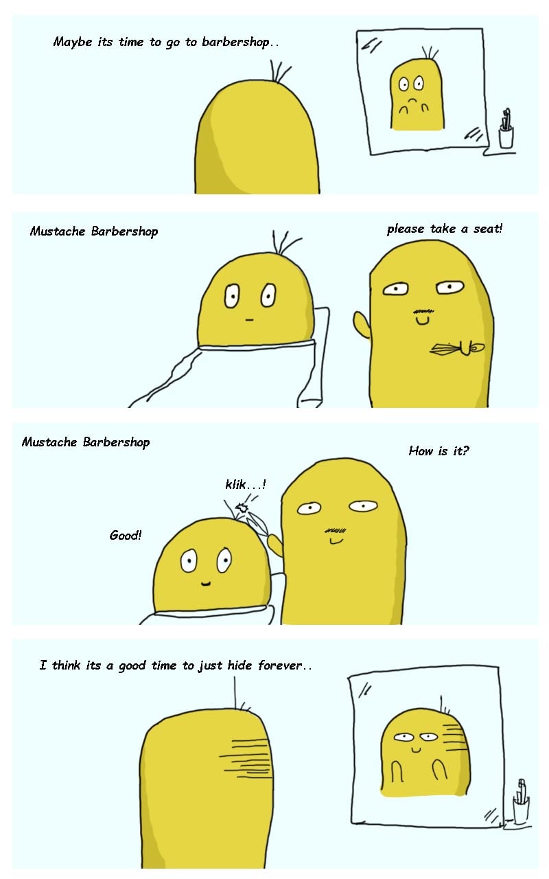 Read The Adventure of Awkward Potato in Daily Life :: The hair cycle ...