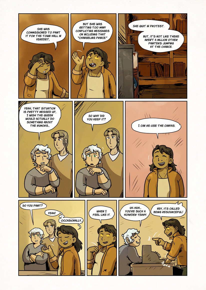 Read The Quest of Casey Tailor :: Chapter 1 Part 2 | Tapas Comics