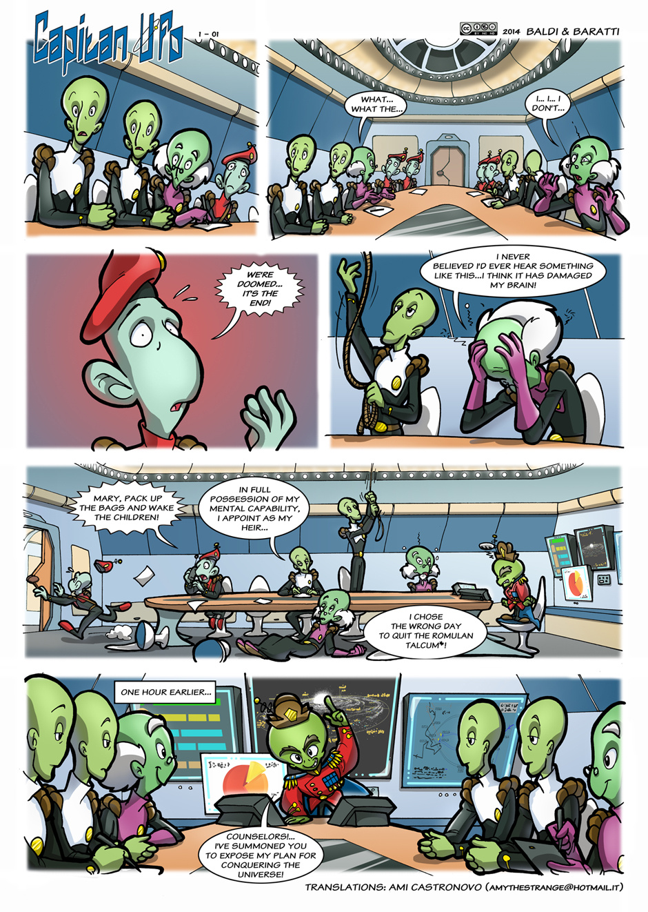 Read Captain Ufo :: Captain Ufo 1-01 | Tapas Comics