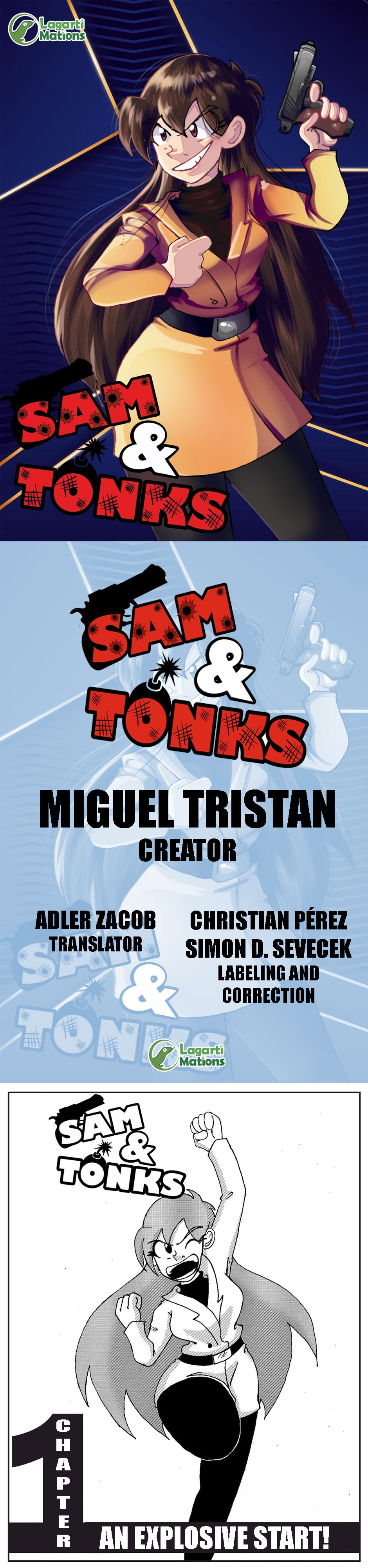 Read Sam & Tonks :: An Explosive Start | Tapas Comics